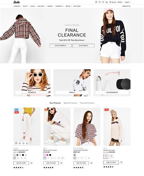 Shopofy Templates Shopify Templates Responsive Website Template