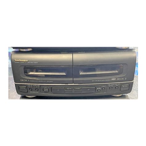 Pre Owned Technics Stacking System Sl Ch505 Rs Ch404 St Ch505 Se Ch404 Own4less