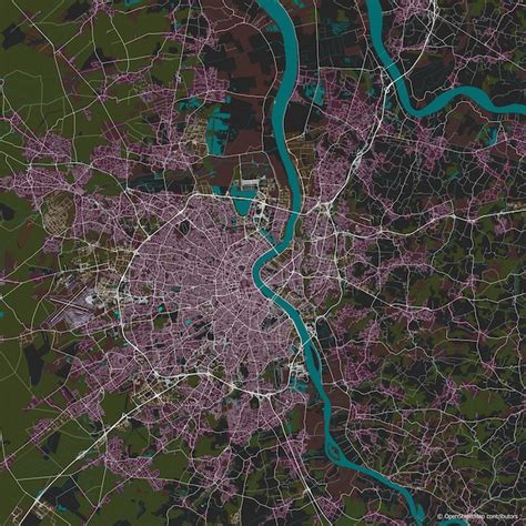 Bordeaux City Map