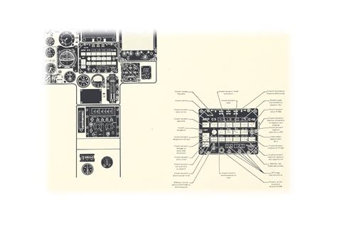 Mirage F1 Cr Cockpit Layout Training Poster