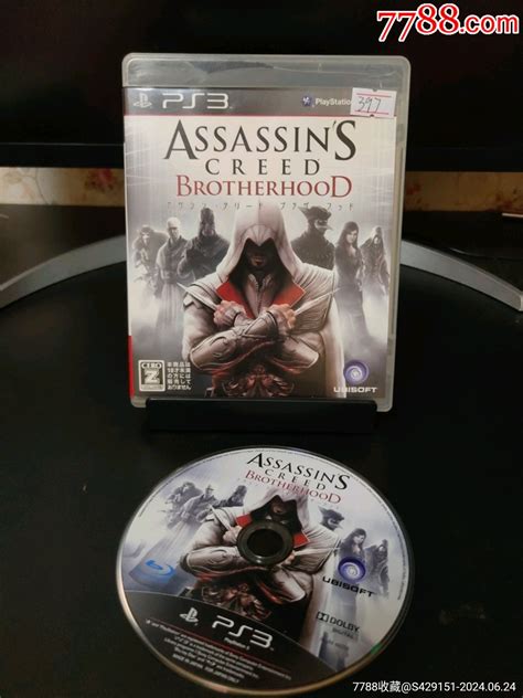 索尼ps3游戏光盘397刺客信条兄弟会psp游戏机小叶稀有游戏收藏【7788收藏收藏热线】