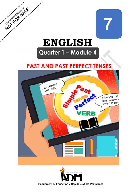 English 7 Q1 Mod4 Past And Past Perfect Tenses V5 7 Past And Past