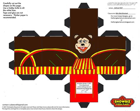 Billy Bob Brockali 1 By Fnafpapercraft7 On Deviantart