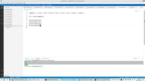 Iterator Design Pattern Youtube