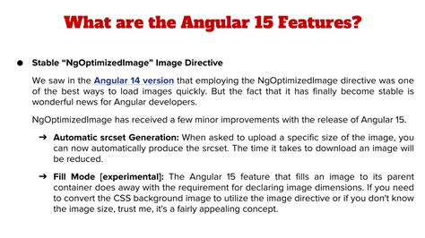 Ppt Whats New In Angular 15 Powerpoint Presentation Free Download