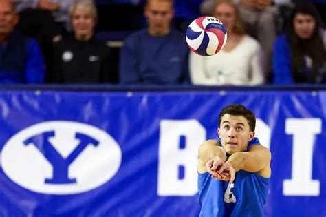 New Look Byu Claims Sweep Over Saint Francis To Open Its Season Yahoo