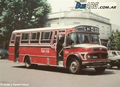 Vías Y Buses Mercedes Benz Lo 1114 De Tarsa Línea 134