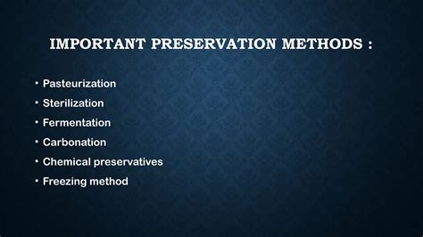 Prservation And Packaging Of Liquid Beverages Pptx