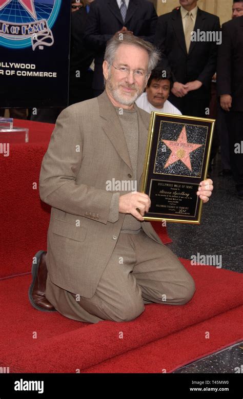 Los Angeles Ca January 10 2003 Director Steven Spielberg At