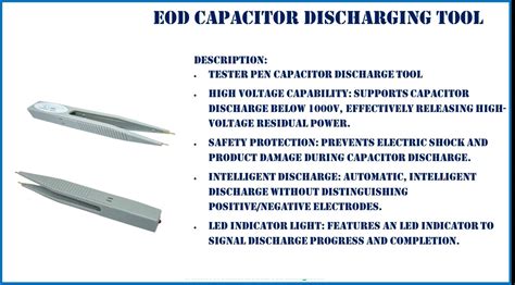 Eod Capacitor Discharge Tool Kejo Limited Company
