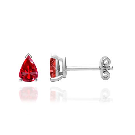 Scarlett Ruby Earrings Lily Arkwright Diamond Rings