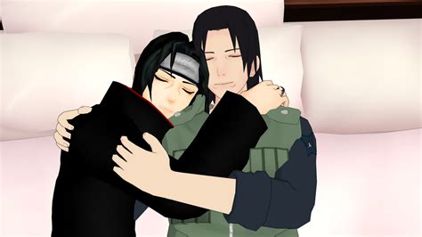 Mmd Son And Father Sleeping Itachi And Fugaku By Effiechaann On Deviantart