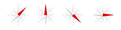 North Arrow Compass Vector Art Icons And Graphics For Free Download