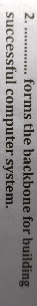 Solved Code Class Asciimath Q Forms The Backbone For Chegg