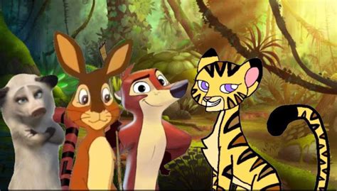 Heather Fiver And Nachi Meet Torina The Tiguar By Darina3 On Deviantart