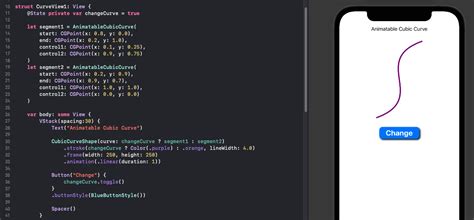 How To Animate A Cubic Curve Change In SwiftUI Software Development Notes