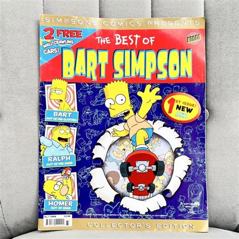 Bongo Comics The Simpsons 2009 1 Uk Comic Best Of Bart Vintage Rare