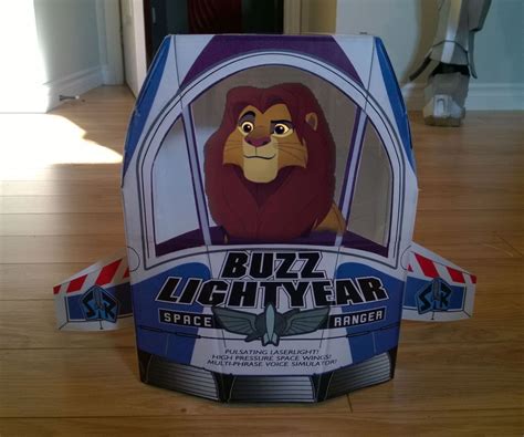 Simba In The Buzz Lightyear Box Buzz Lightyear Lightyears Animal