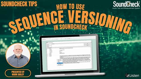 How To Use Sequence Versioning In Soundcheck Youtube