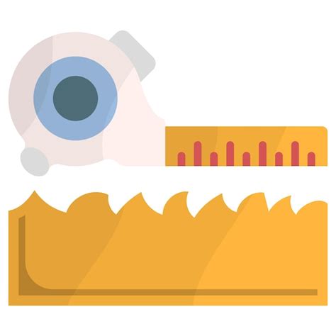 Premium Vector Measuring Raw Timber Wood Slab Concept Ruler With Flooring Planks Vector Design