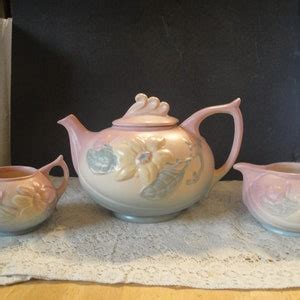 Hull Art Pottery Teapot Etsy