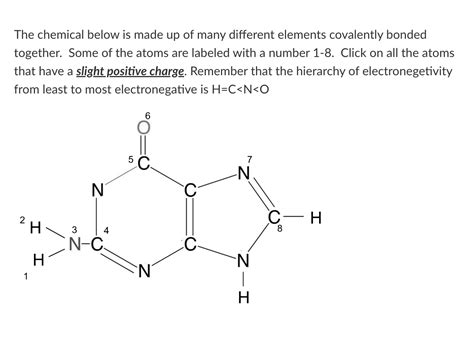 solved the chemical below is made up of many different