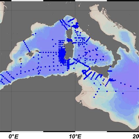 All The Conductivity Temperature And Depth Ctd Casts Acquired