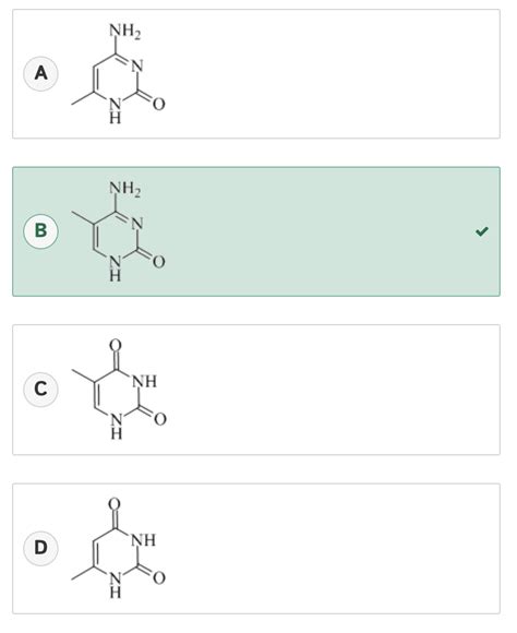 Numbering The Ring Components Of Cytosine Including The Nitrogens R Mcat