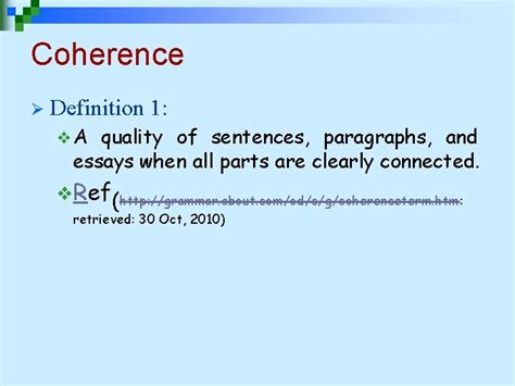 Nlp Module 2 Outline Cohesion And Coherence Ambiguity
