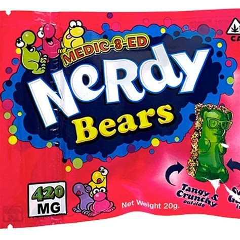 2381 Cbd Nerdy Bears Delta 8 Gummies 420mg Leafly
