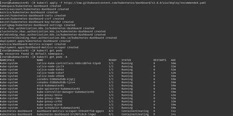 hướng dẫn cài kubernetes dashboard v2 0 0 0 g1f66b1c trên kubernetes