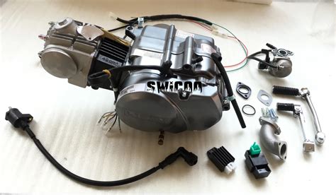 4 Stroke 50cc 70cc 90cc Engine Kick Start Engine Carburetor Set For