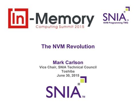 imcsummit 2015 day 2 developer track the nvm revolution ppt
