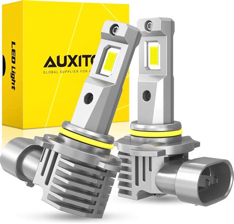Auxito 9006 Led Headlight Bulbs 900 Brighter 6500k White Wireless Led