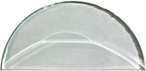 2 X 1 Beveled Glass Half Circle 47mm 10 Pack Michaels