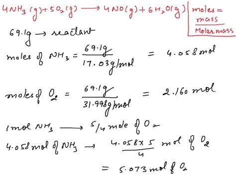 Solved The Ostwald Process Is Used Commercially To Produce Nitric Acid