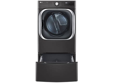 Lg 9 Cu Ft Black Steel Gas Dryer Dlgx8901b Abt