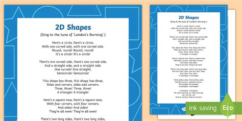 2d Shapes Song
