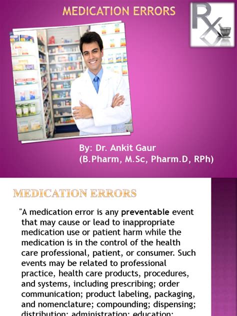 Medication Errors Pdf Medical Error Medical Prescription
