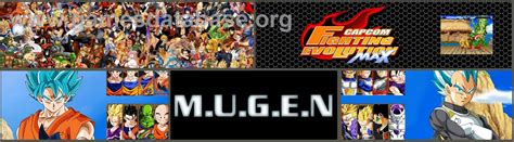 Capcom Fighting Evolution Max Mugen Artwork Marquee