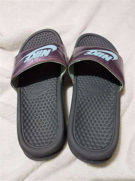 Nike Benassi Womens Slide Slipper Original Womens Fashion Footwear Slippers And Slides On