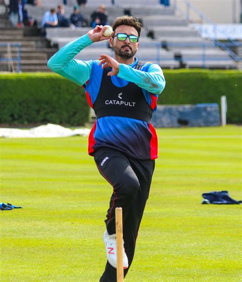 Hamid Hassan Gets Back Into Rhythm In His Delivery Stride At Training