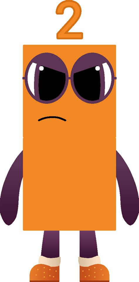 Angry Numberblock 2 By Oliviaandfriendsuwu On Deviantart