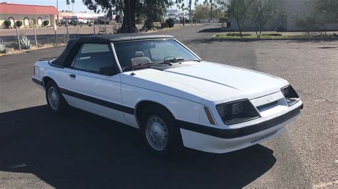 1985 Ford Mustang Convertible At Los Angeles 2018 As F15 Mecum Auctions