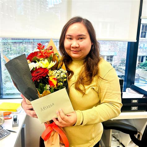 Thank You Arianna Capili For Your Hard Work And Enthusiasm Its Been A Pleasure To Watch Your