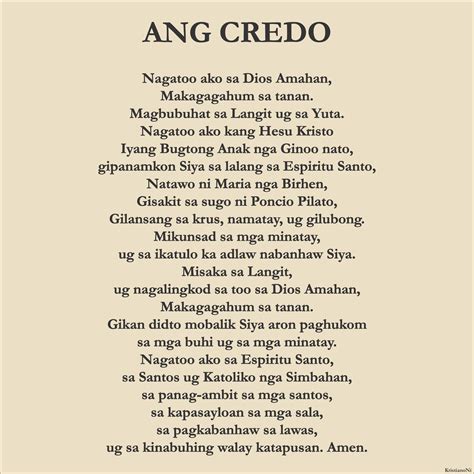Bisaya Rosary Guide