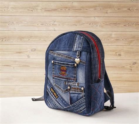 Рюкзак детский | Denim bag patterns, Denim backpack, Jeans bag