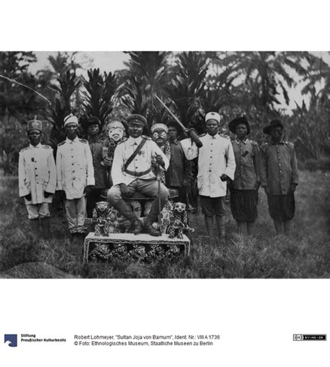 Sultan Joja Von Bamum Ethnological Museum Of Berlin Museum Digitalstaatliche Museen Zu