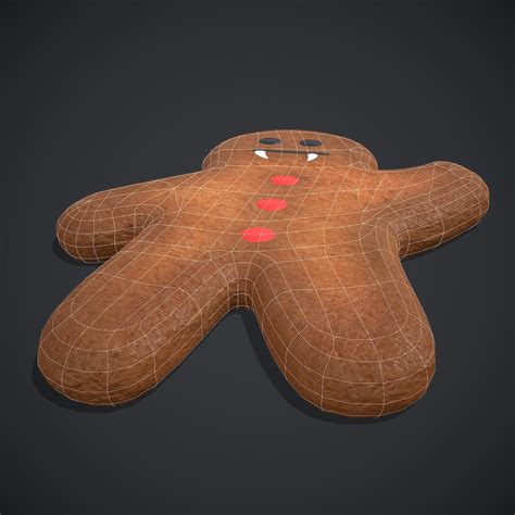 Evil Gingerbread Man 3d Model By Get Dead Entertainment
