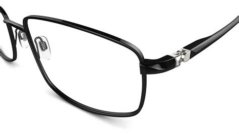 Ultralight Mens Glasses Turboflex T01 Gunmetal Rectangle Metal Titanium Frame €190